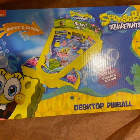 Nickelodeon | Toys | Nickelodeon Spongebob Squarepants Desktop Pinball ...